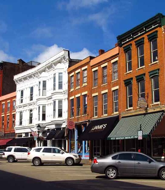 illinois retro historic town ftr