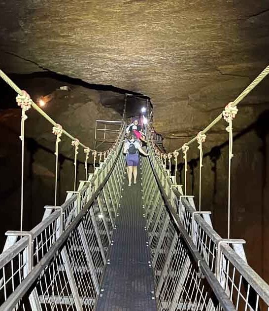 kentucky underground swinging bridge ftr