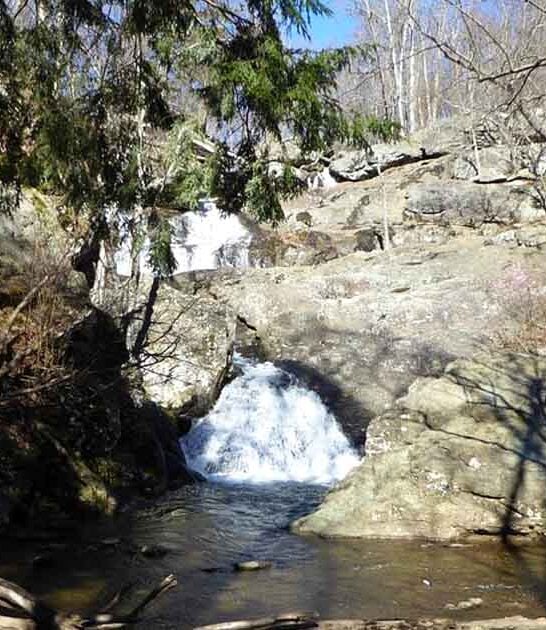 maryland cascading waterfall park ftr