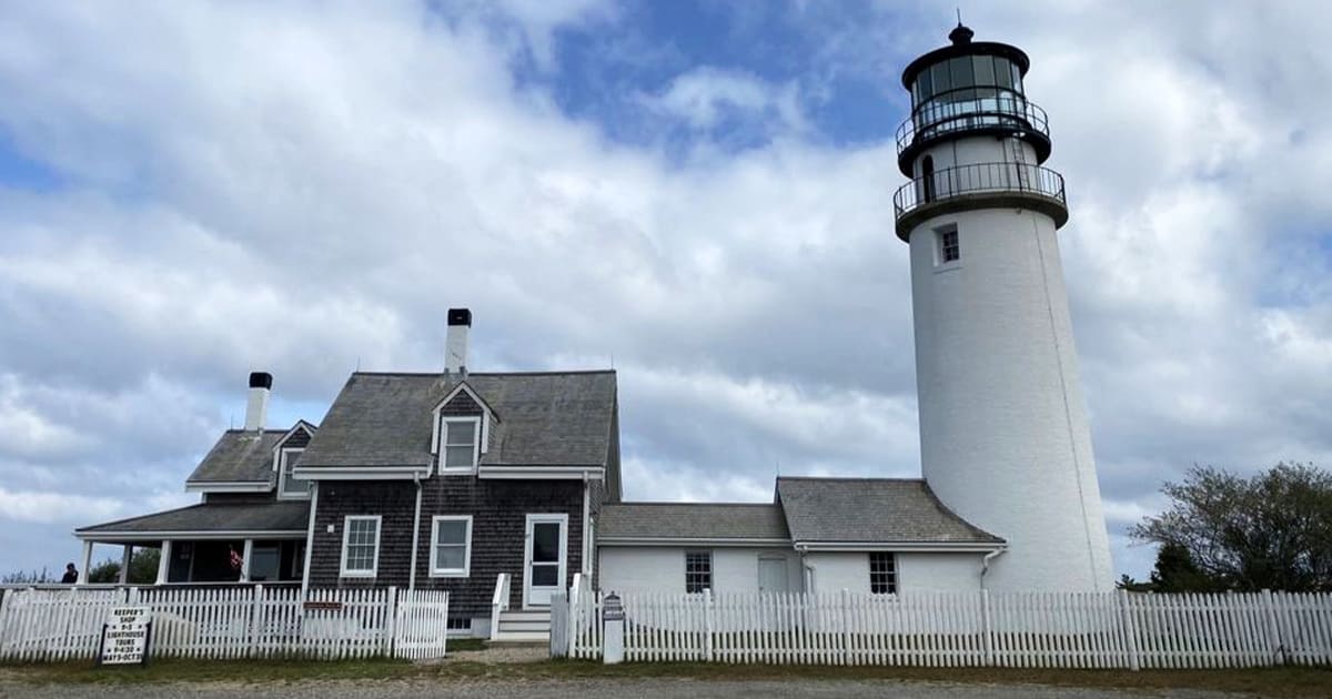 This Massachusetts Lighthouse Sits Perched On A Dramatic 125-Foot Cliff