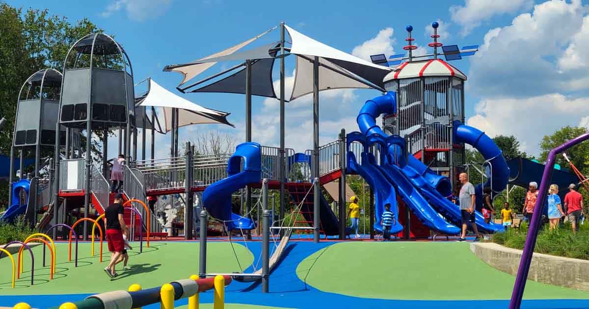 There's A Mega Playground In Maryland That Families Are Obsessing Over