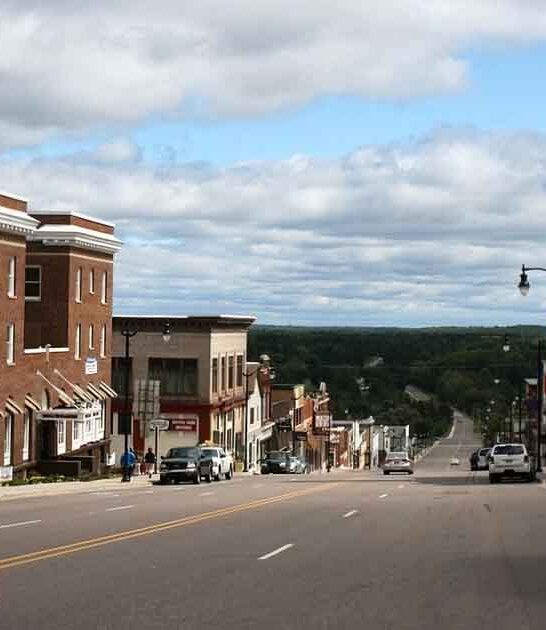 michigan town like postcard ftr