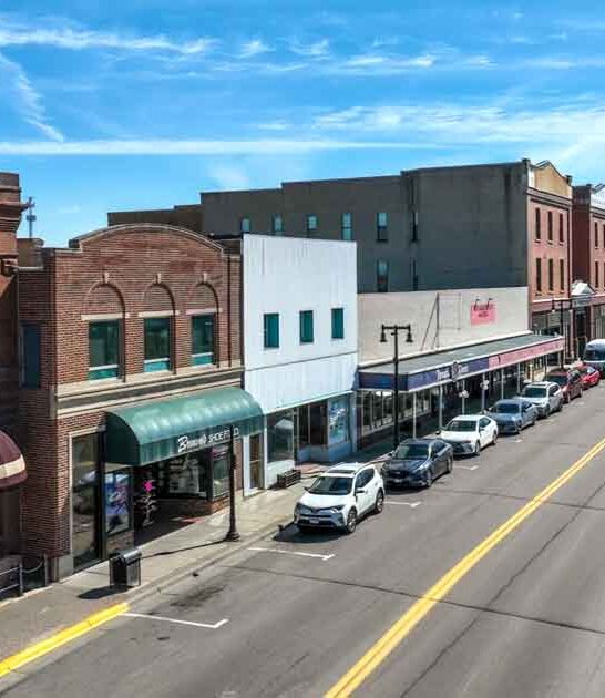 minnesota town under postcard ftr