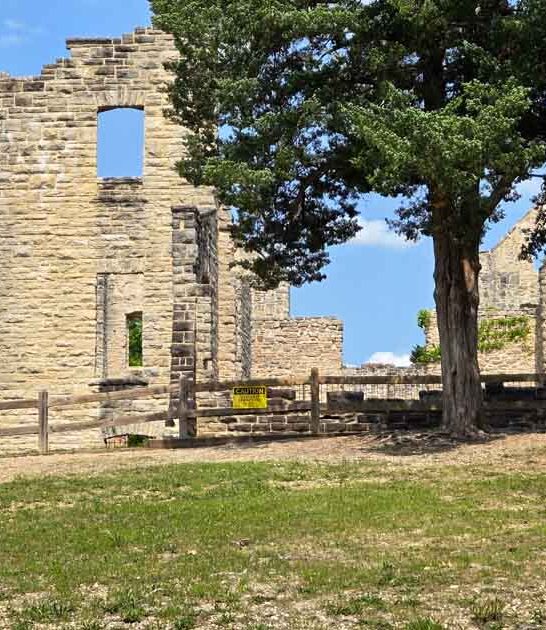 missouri bridge castle ruins ftr