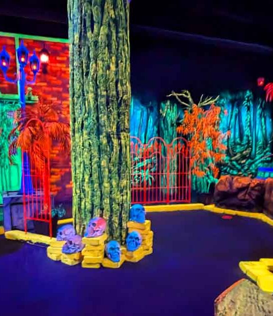 oregon fluorescent mini golf ftr