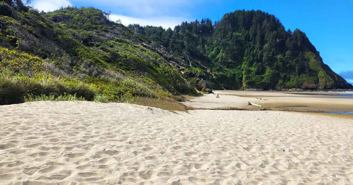 The Whimsical Oregon Coast Hike That Ends At A Secret Beach