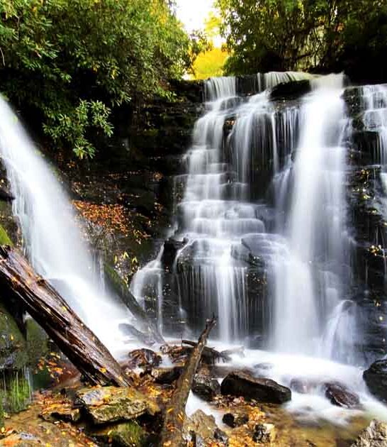 scenic waterfalls north carolina ftr