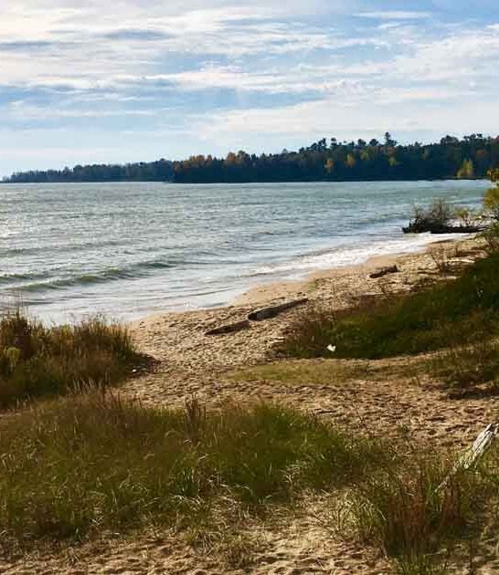 secluded campsites wisconsin shoreline ftr
