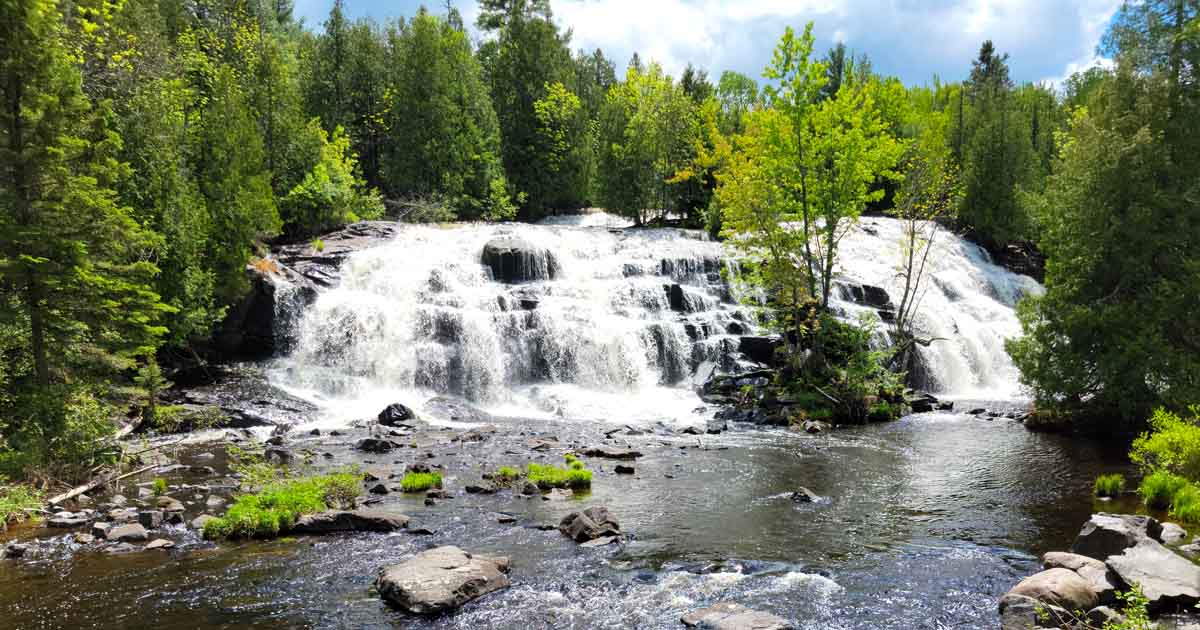 This Secluded Waterfall Might Be The Most Beautiful Spot In Michigan