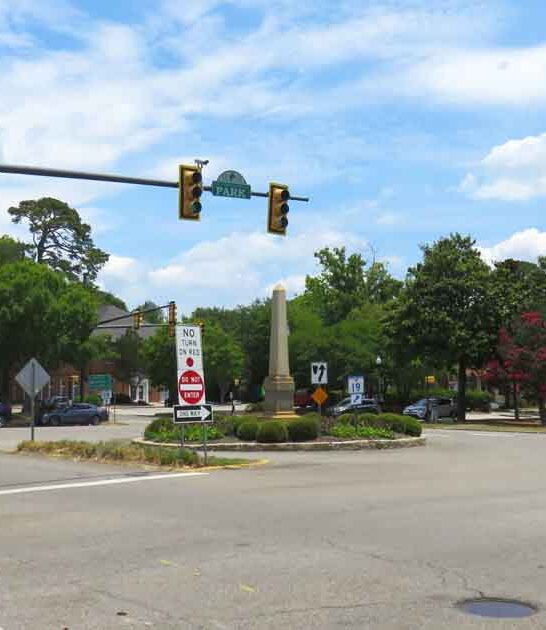 south carolina towns postcard ftr