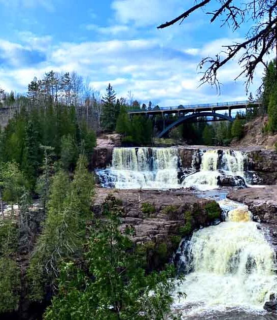spectacular waterfall minnesota radar ftr
