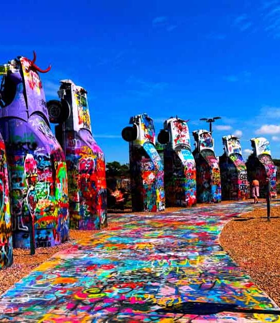 texas technicolor car graveyard ftr