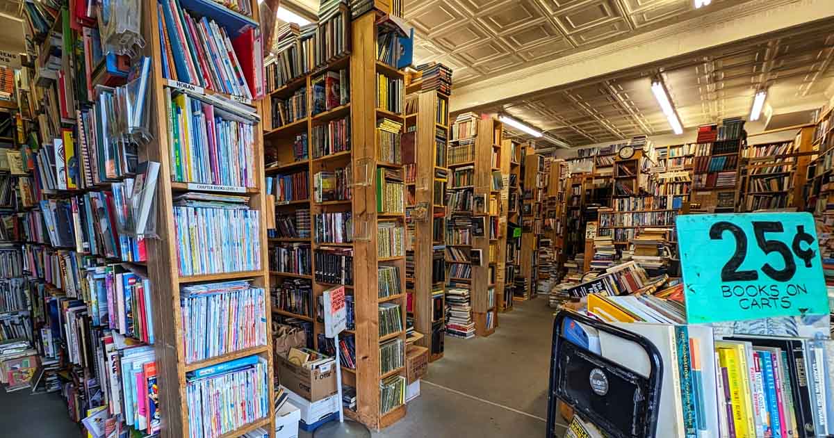 Large Book Store This Massive Washington Bookstore Has Thousands Of Titles At ...