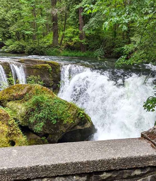 washington stunning hidden waterfall ftr