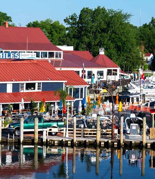 waterfront village lighthouse maryland ftr