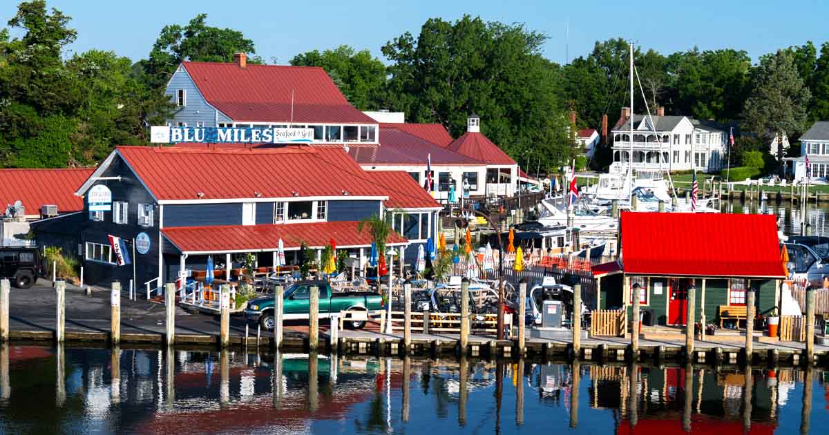 This Waterfront Maryland Village Is Home To One Of The Last Screw-Pile ...
