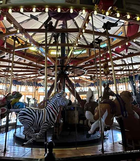 whimsical carved carousel colorado ftr