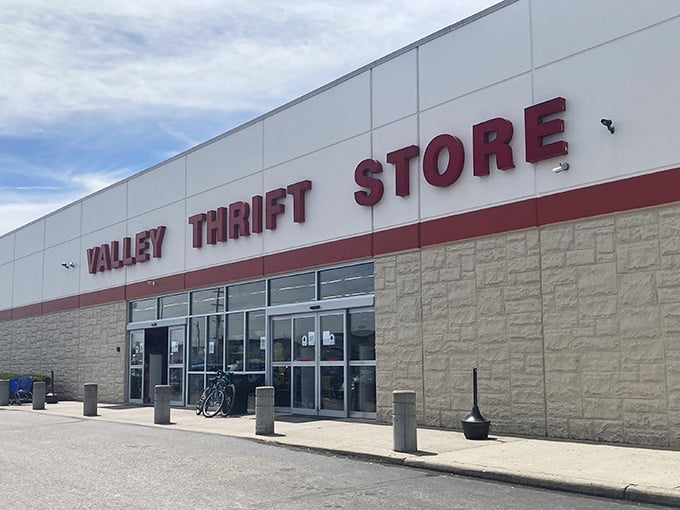 The red letters practically shout "treasure inside!" and honestly, they're not lying about what awaits you.