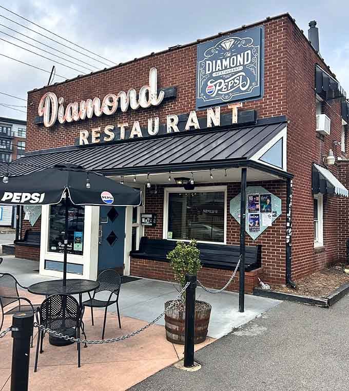 The Diamond's iconic signage has been beckoning hungry souls for decades, like a lighthouse guiding ships to delicious shores.