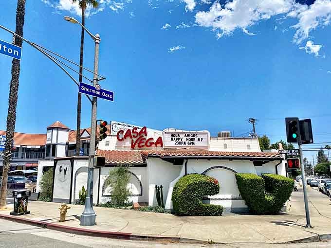 That classic white stucco and red lettering has been beckoning hungry souls on Ventura Boulevard for generations.