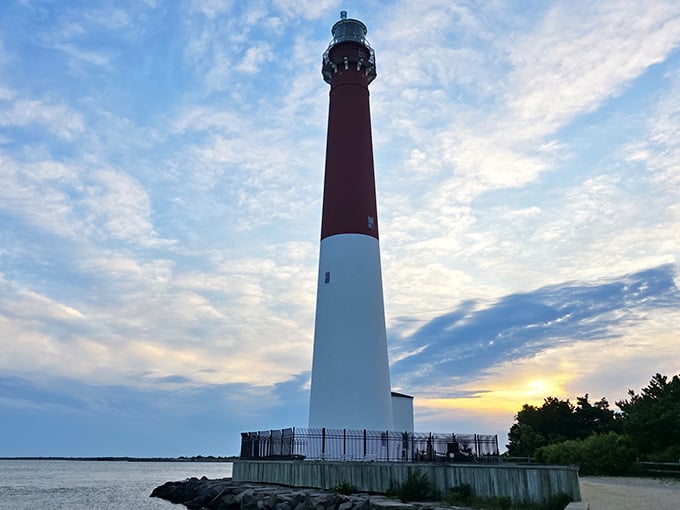 When the sky puts on a show like this, even the lighthouse stops to admire the view.