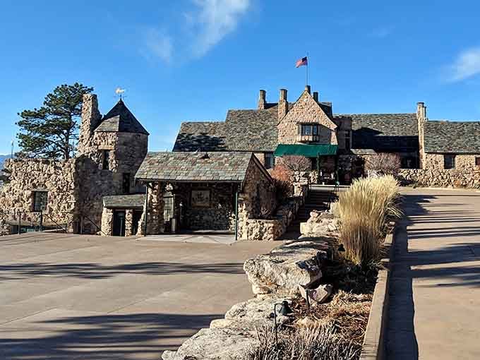 When medieval architecture meets Front Range views, you get the best of both worlds in one spot.