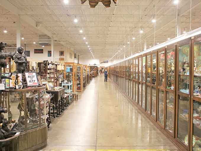 Those aisles stretch so far into the distance, you might want to pack a lunch for the journey ahead.