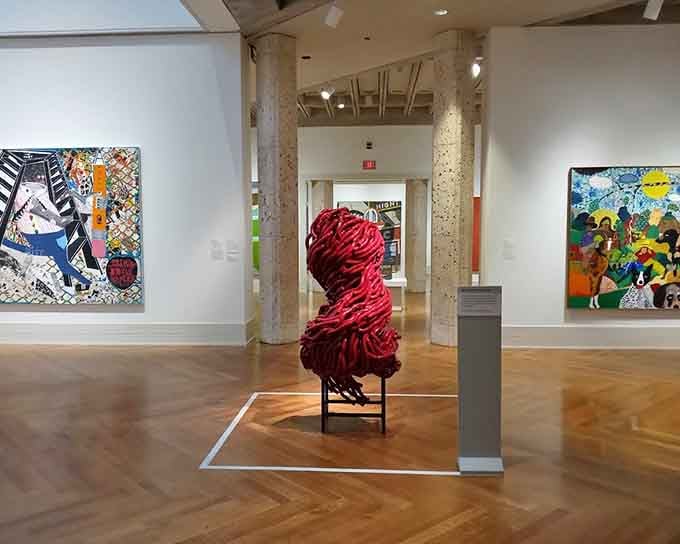 Contemporary art that makes you question reality&mdash;or at least wonder what the artist was thinking that day.