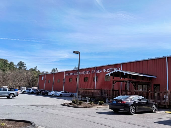 The parking lot's always full because people know what's inside: decades of treasures waiting for their next chapter.