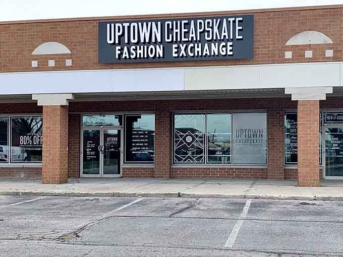 The exterior view showing ample parking and easy access, because finding a spot shouldn't require divine intervention.