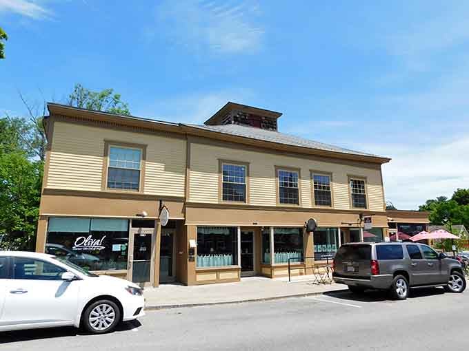 Downtown Lenox looks like someone built a movie set and forgot to take it down after filming wrapped.