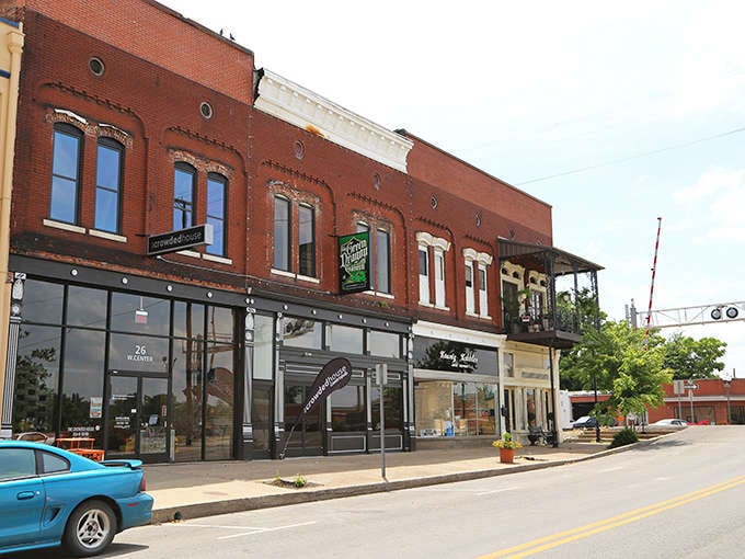 Downtown Madisonville proves that architectural charm doesn't require a mortgage that makes you weep into your checkbook.