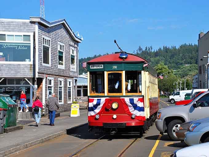 That gleaming burgundy and cream beauty isn't heading to a museum&mdash;it's your actual ride today.