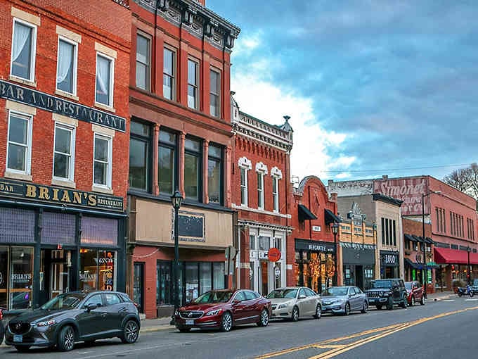 These brick beauties have stood here since lumber barons ruled the roost and suspenders were considered high fashion.