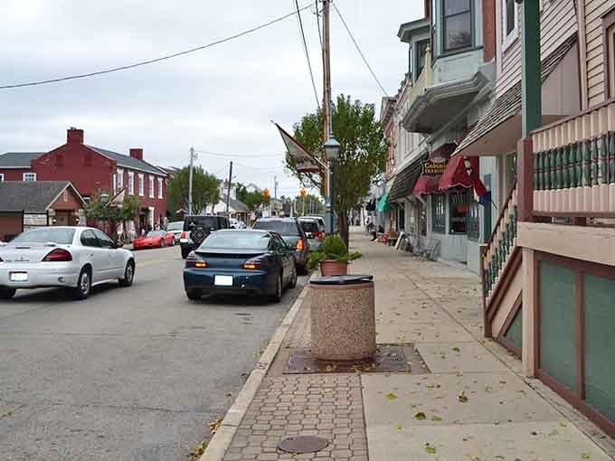 Main Street Waynesville looks like Norman Rockwell painted it, then added antique shops for good measure.