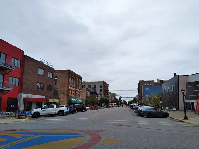 These colorful crosswalks downtown aren't just pretty, they're basically Instagram bait that actually improves your day.