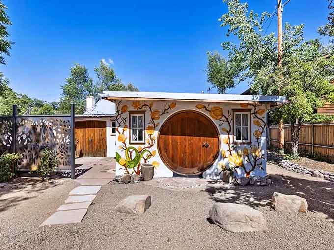 That round door isn't just for show, it's your portal to Middle-earth without leaving Arizona.
