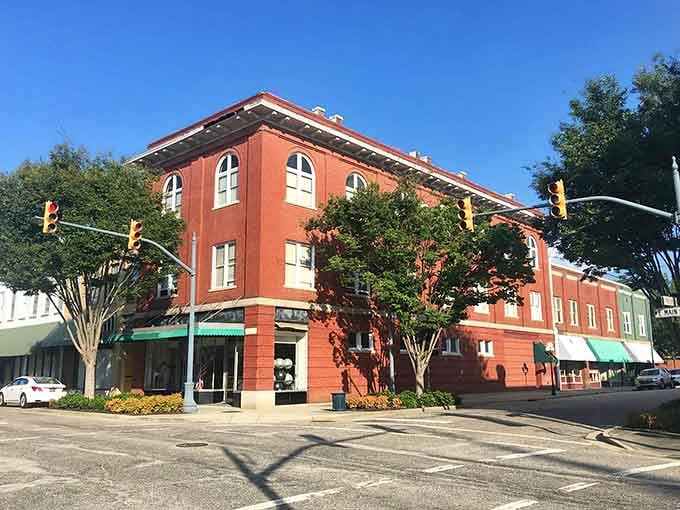 Classic brick architecture meets small-town charm where the streets are wide enough to actually find parking, remember that luxury?