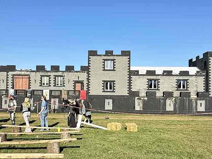 The fairgrounds stretch across open fields, providing ample space for exploration, discovery, and stepping into another time entirely.