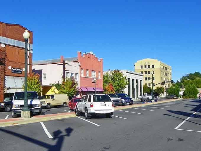 Downtown Dalton's colorful storefronts prove that affordable living doesn't mean sacrificing charm or character whatsoever.