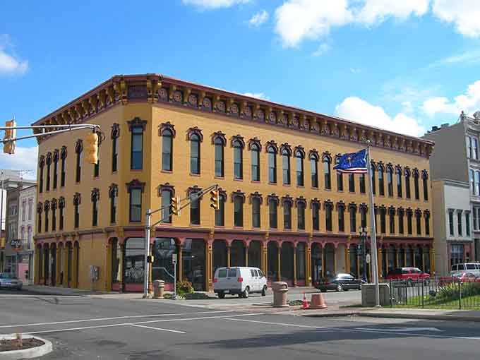 Downtown Muncie's historic architecture proves that character doesn't require a mortgage-sized rent payment to appreciate daily.