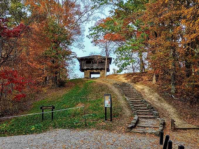 Those steps leading to the observation tower are your ticket to views that'll make your Instagram followers wildly jealous.