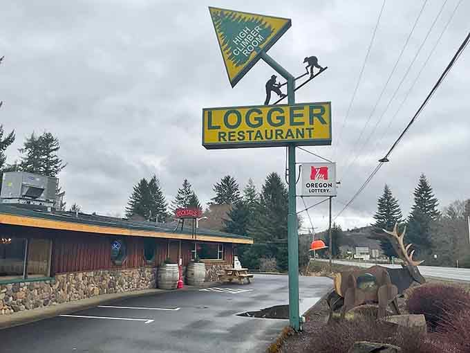 The rustic exterior promises exactly what's inside: no-nonsense portions and flavors that deliver every single time.