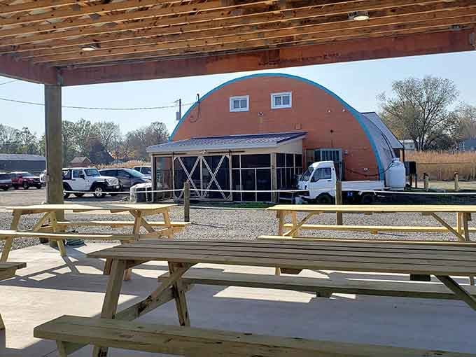 Those picnic tables have seen countless patrons feasting on the freshest seafood in the state