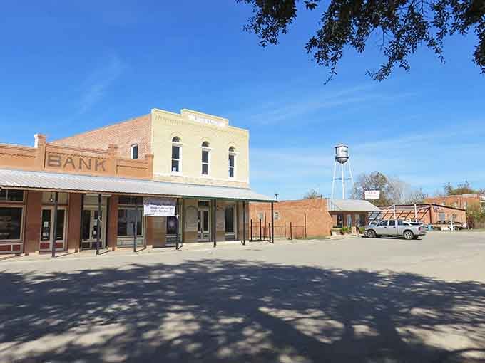 Downtown D'Hanis looks like a Western movie set, except John Wayne isn't showing up and that's perfectly fine.
