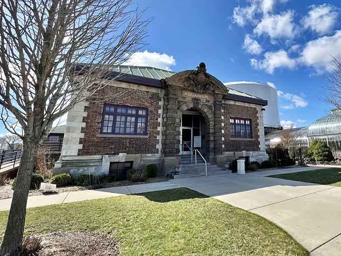This Beaux-Arts beauty has been welcoming visitors through its grand entrance for over a century of aquatic wonder.