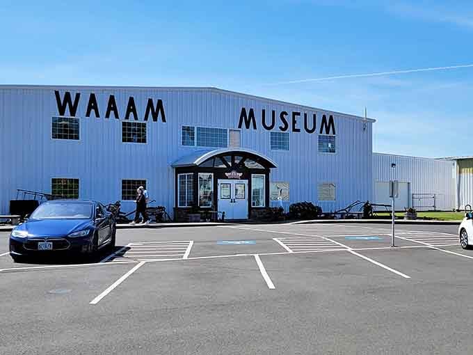 That unassuming hangar holds more American history than most textbooks, and infinitely more fun.