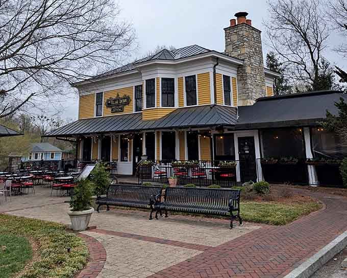 That yellow Victorian house isn't just charming, it's your new favorite destination wrapped in architectural sunshine.