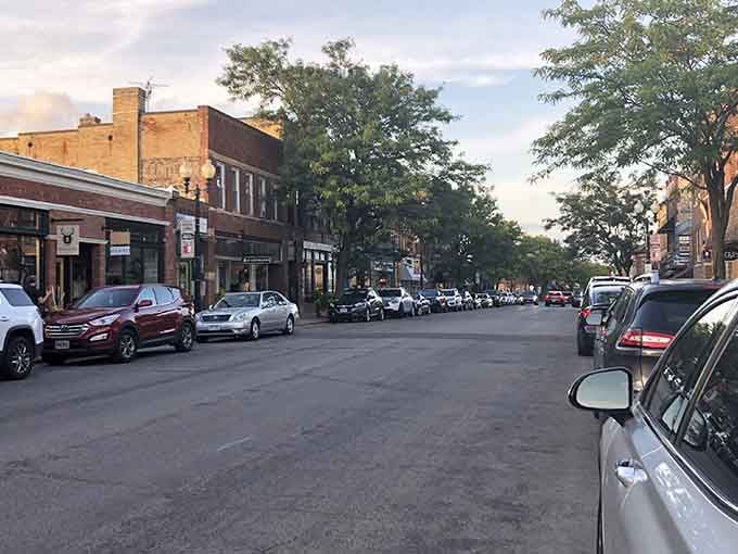 Water Street's historic brick facades and tree-lined sidewalks prove that time travel doesn't require a phone booth.
