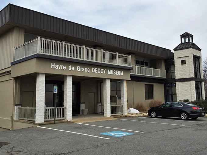The Havre de Grace Decoy Museum sits proudly on the waterfront, ready to change your entire perspective on wooden waterfowl.